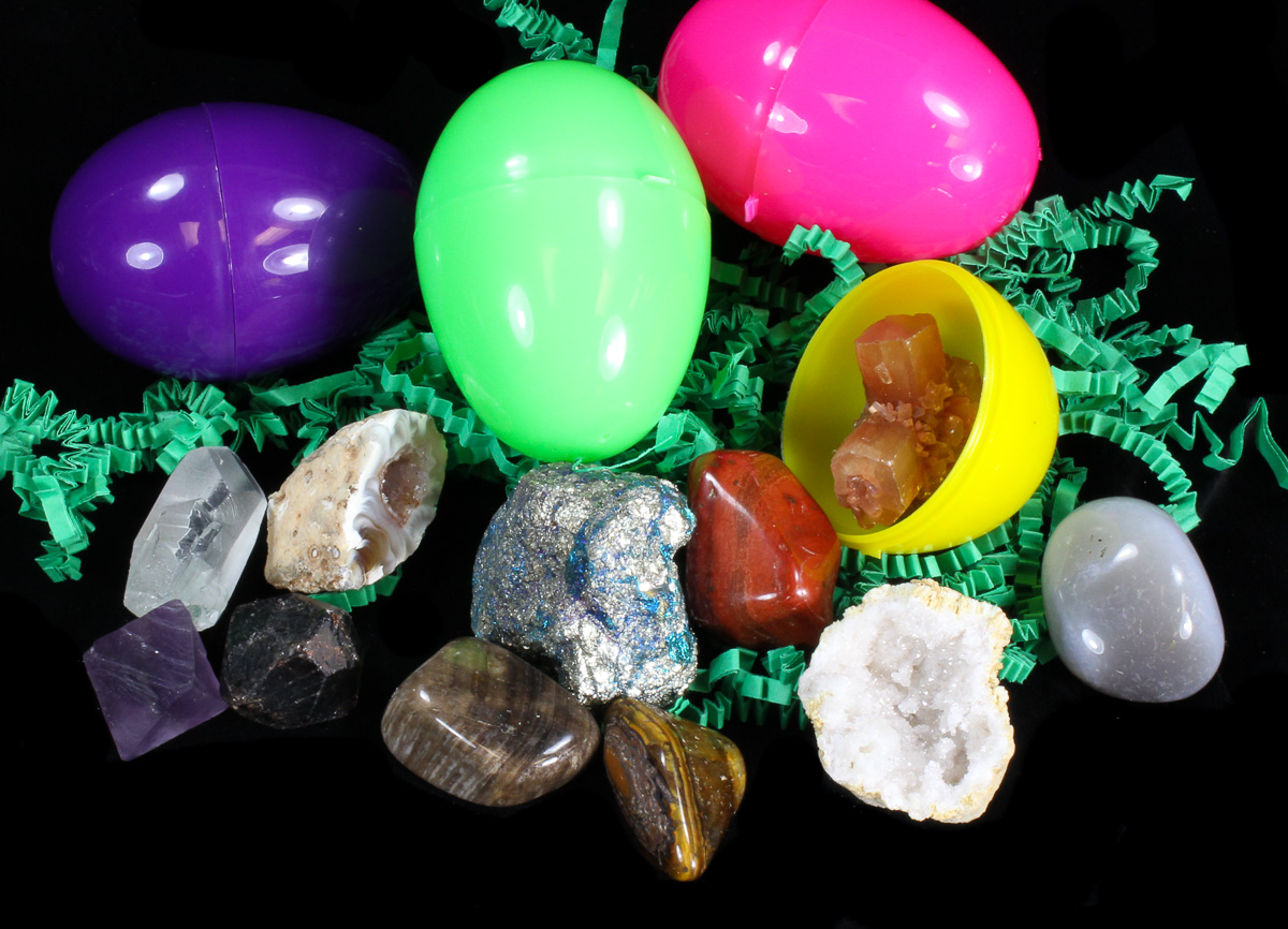 Rock & Mineral Easter Eggs - FossilEra.com