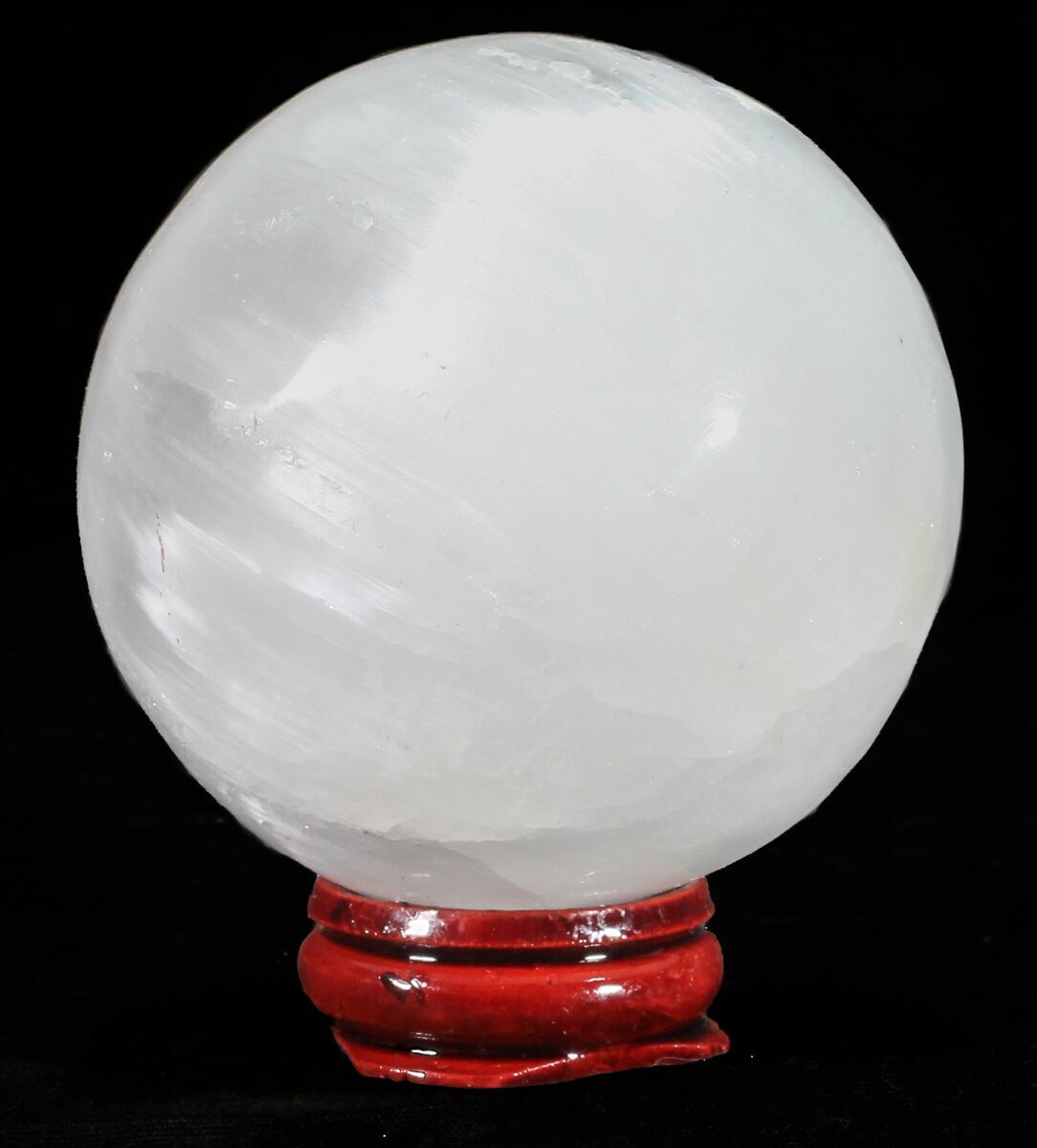 2 1/2" Polished Selenite Sphere For Sale - FossilEra.com
