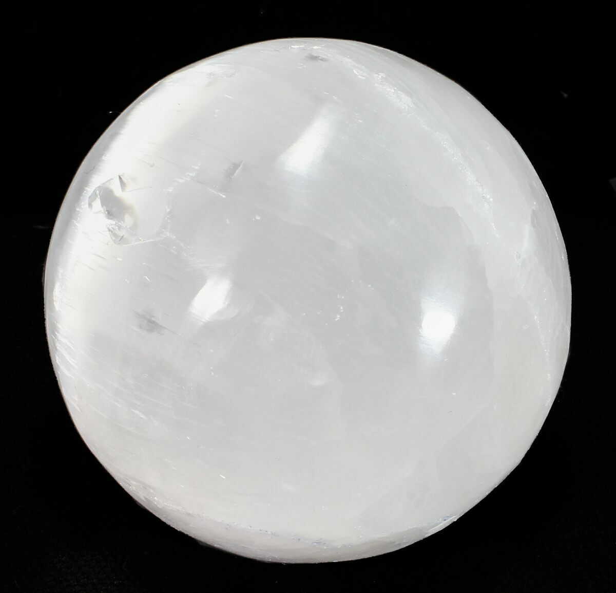2 1/2" Polished Selenite Sphere For Sale - FossilEra.com