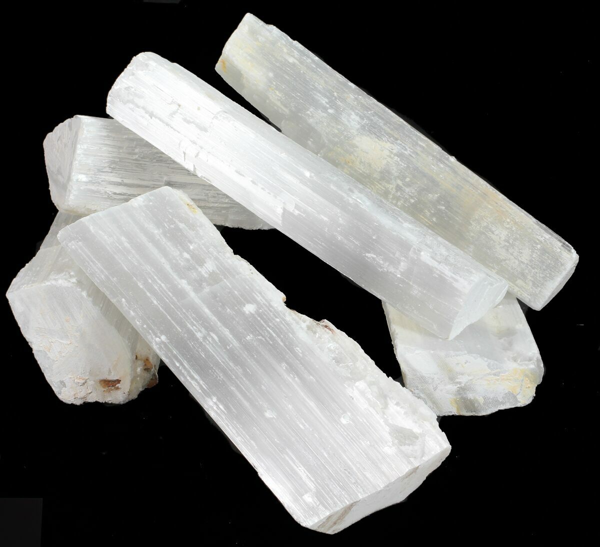 8" Natural Selenite "Sticks" - Morocco For Sale - FossilEra.com