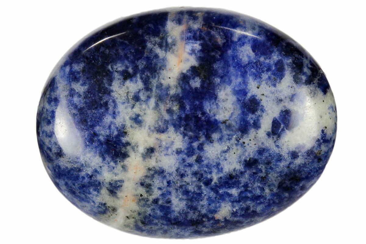 1.8" Polished Sodalite Pocket Stone For Sale - FossilEra.com