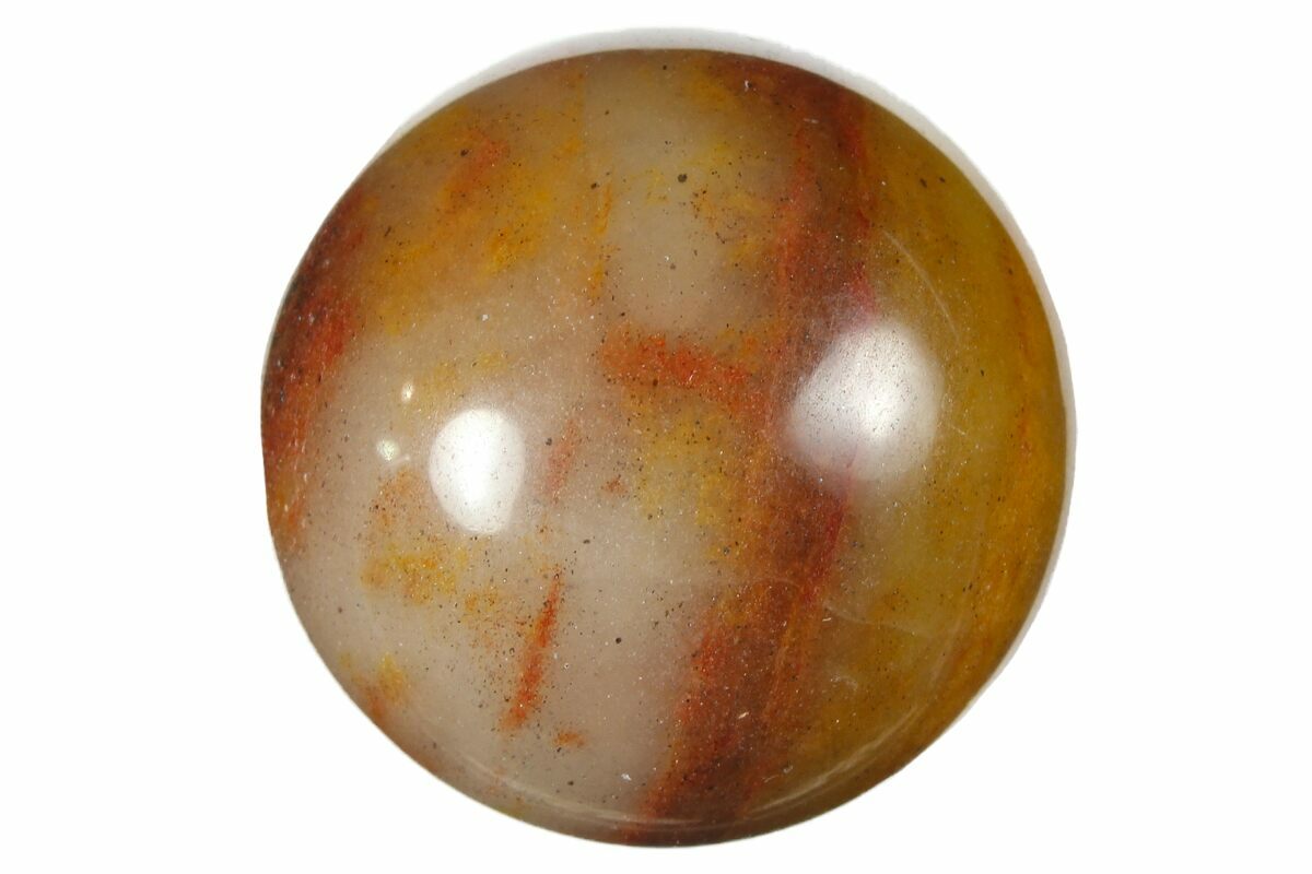 .85" Polished "Moonstone" Sphere For Sale - FossilEra.com
