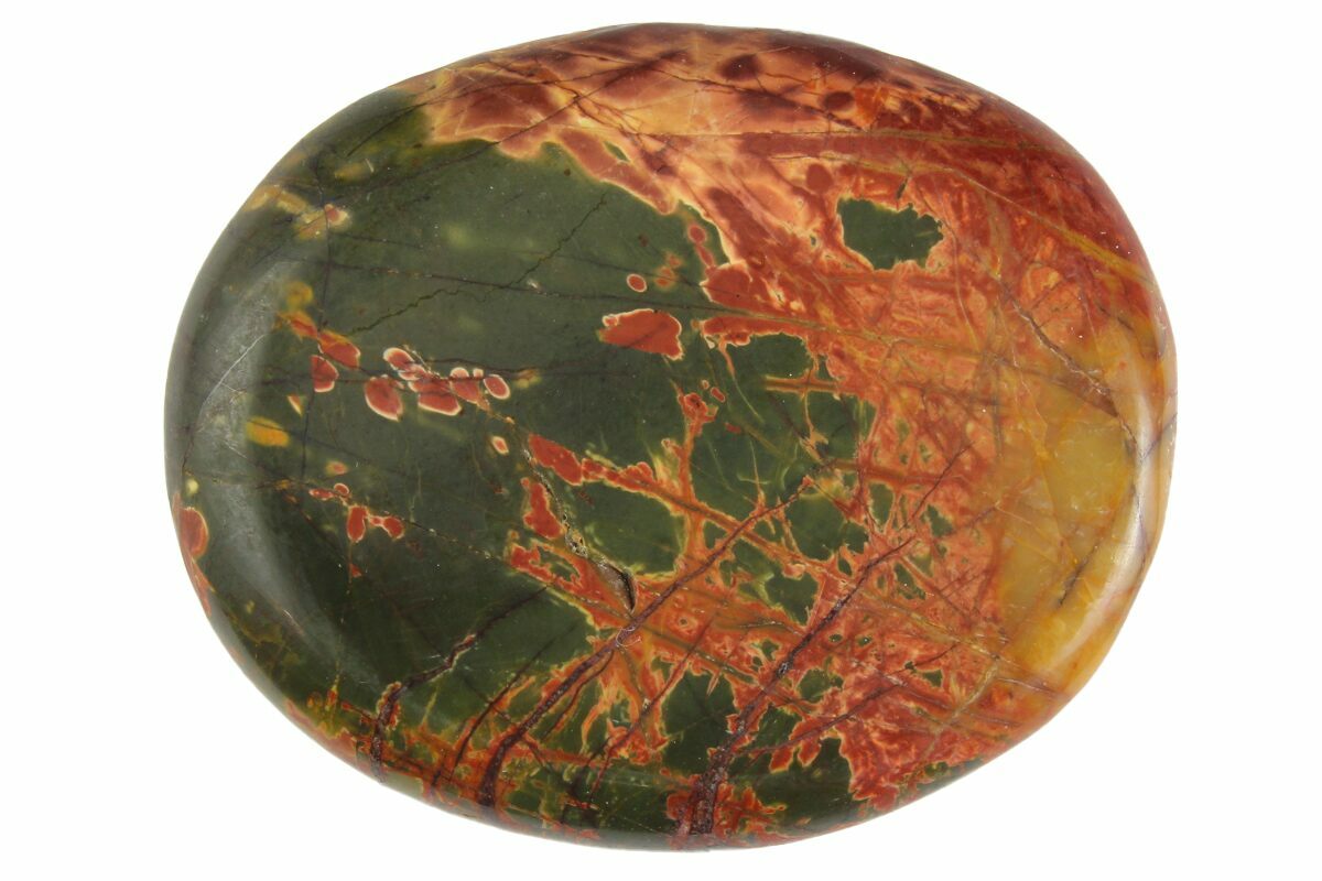 Polished Cherry Creek Jasper Worry Stones For Sale - FossilEra.com