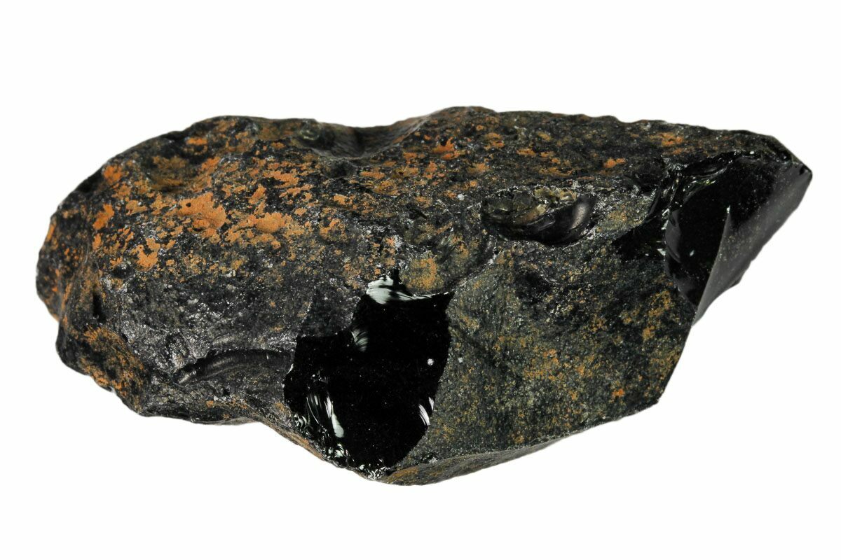 1 1/2 to 2" Rough Obsidian (Volcanic Glass) Stones For Sale - FossilEra.com