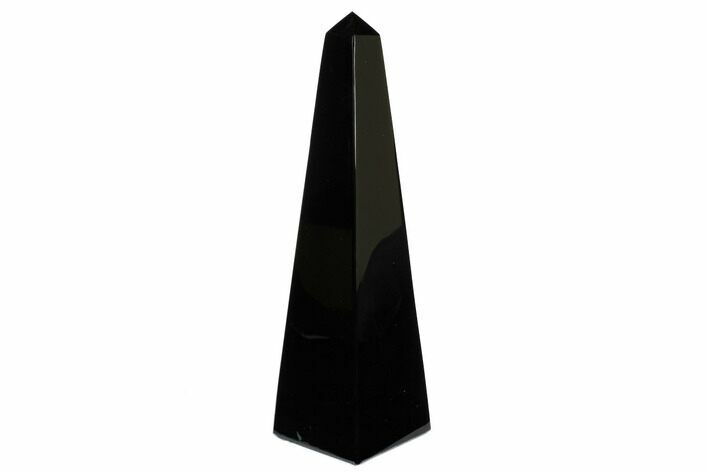 10" Tall Polished, Obsidian Towers For Sale - FossilEra.com