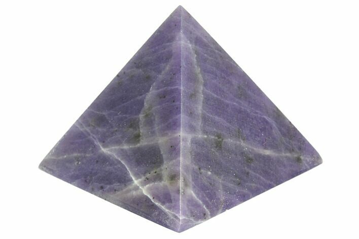 1.5" Polished Morado (Purple) Opal Pyramid For Sale - FossilEra.com
