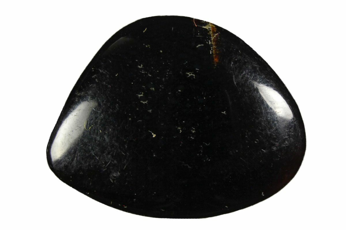 Tumbled Indonesian Blue Amber (1 1/4" Size) - Fluorescent For Sale ...