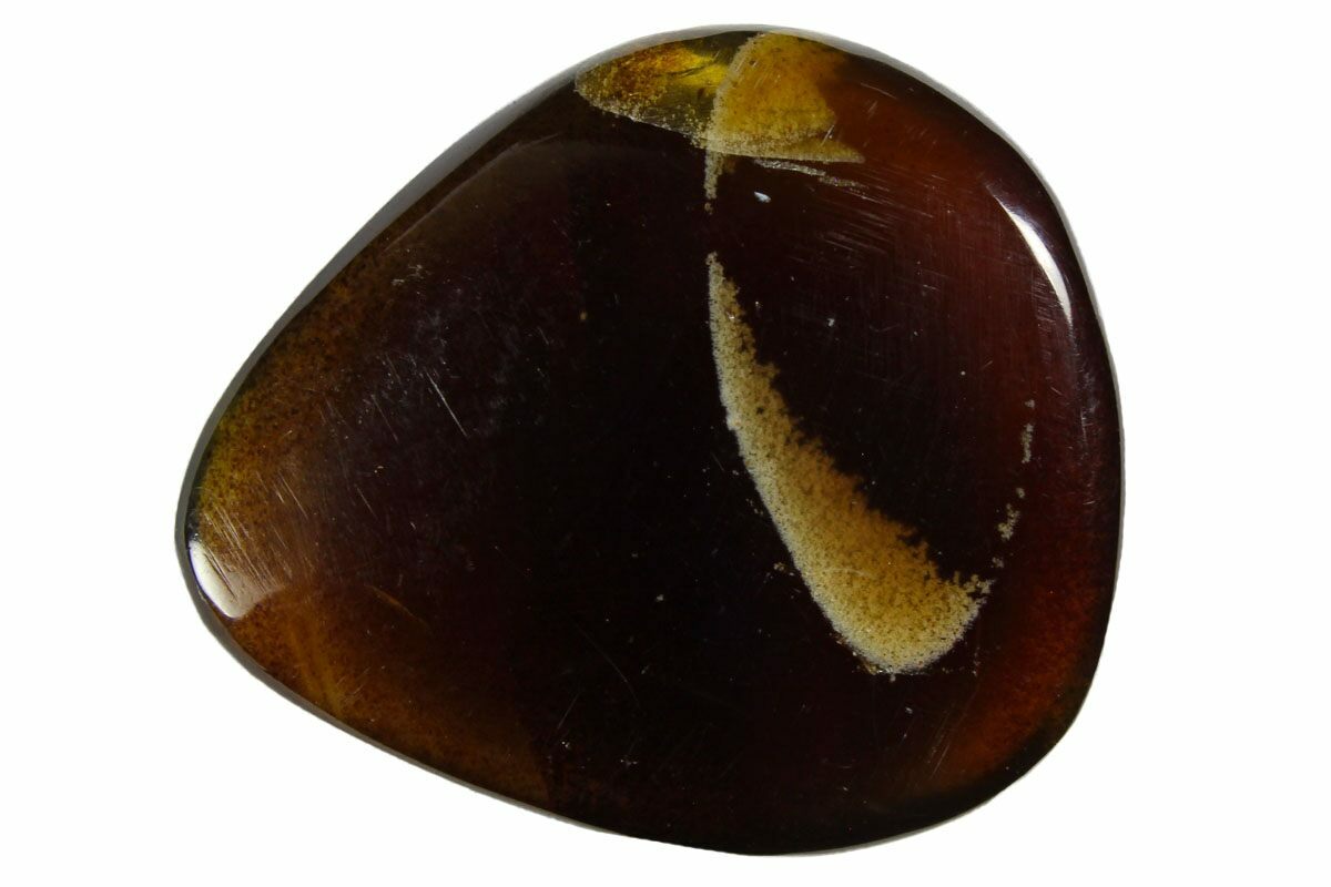 Tumbled Indonesian Blue Amber (1" Size) - Fluorescent For Sale ...