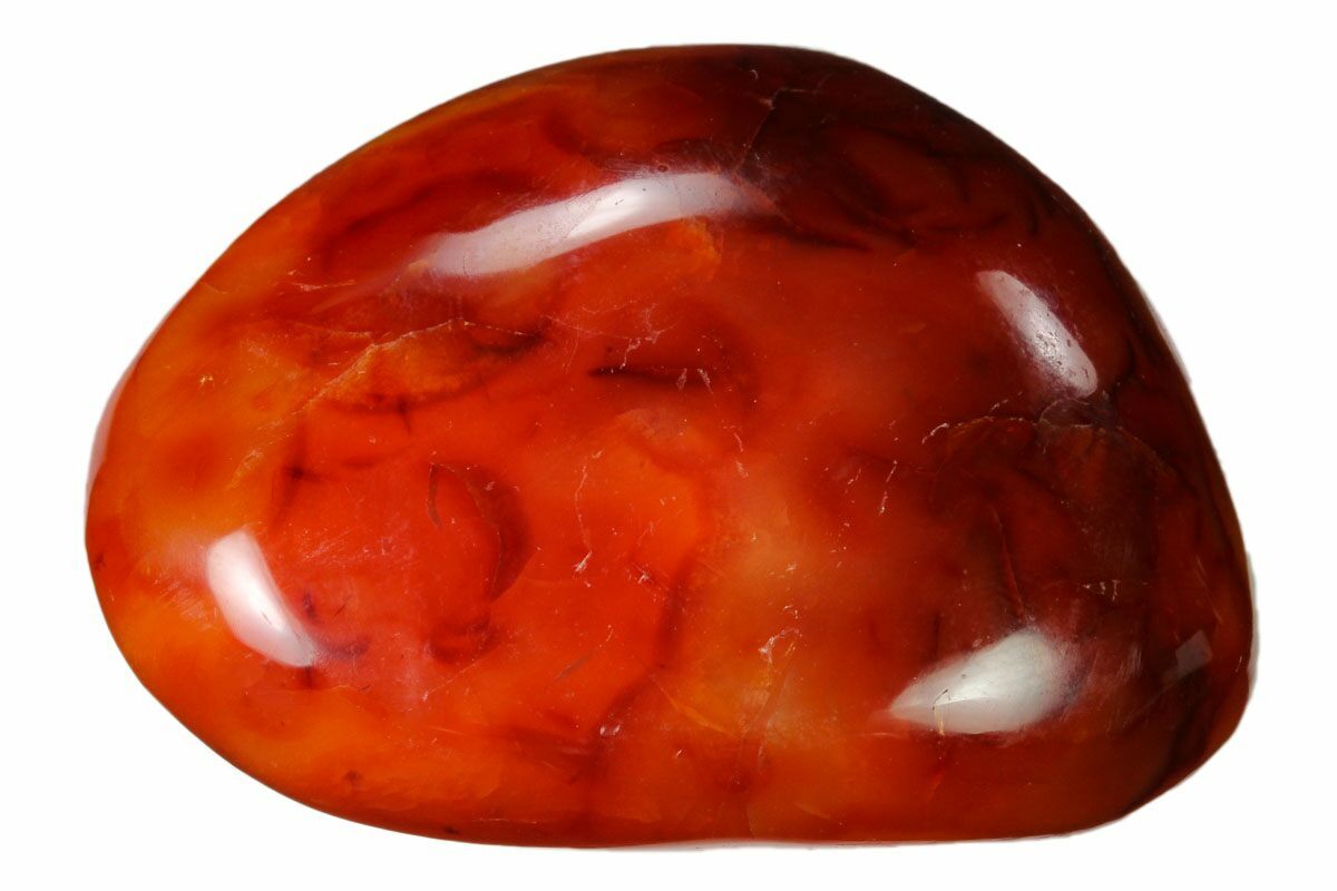 Large, Polished Carnelian Agate - 2 to 2 1/2" Size For Sale - FossilEra.com