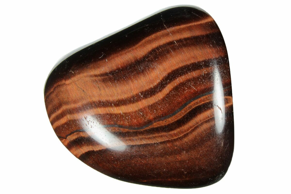 Large Tumbled Red Tiger's Eye Stones For Sale - FossilEra.com