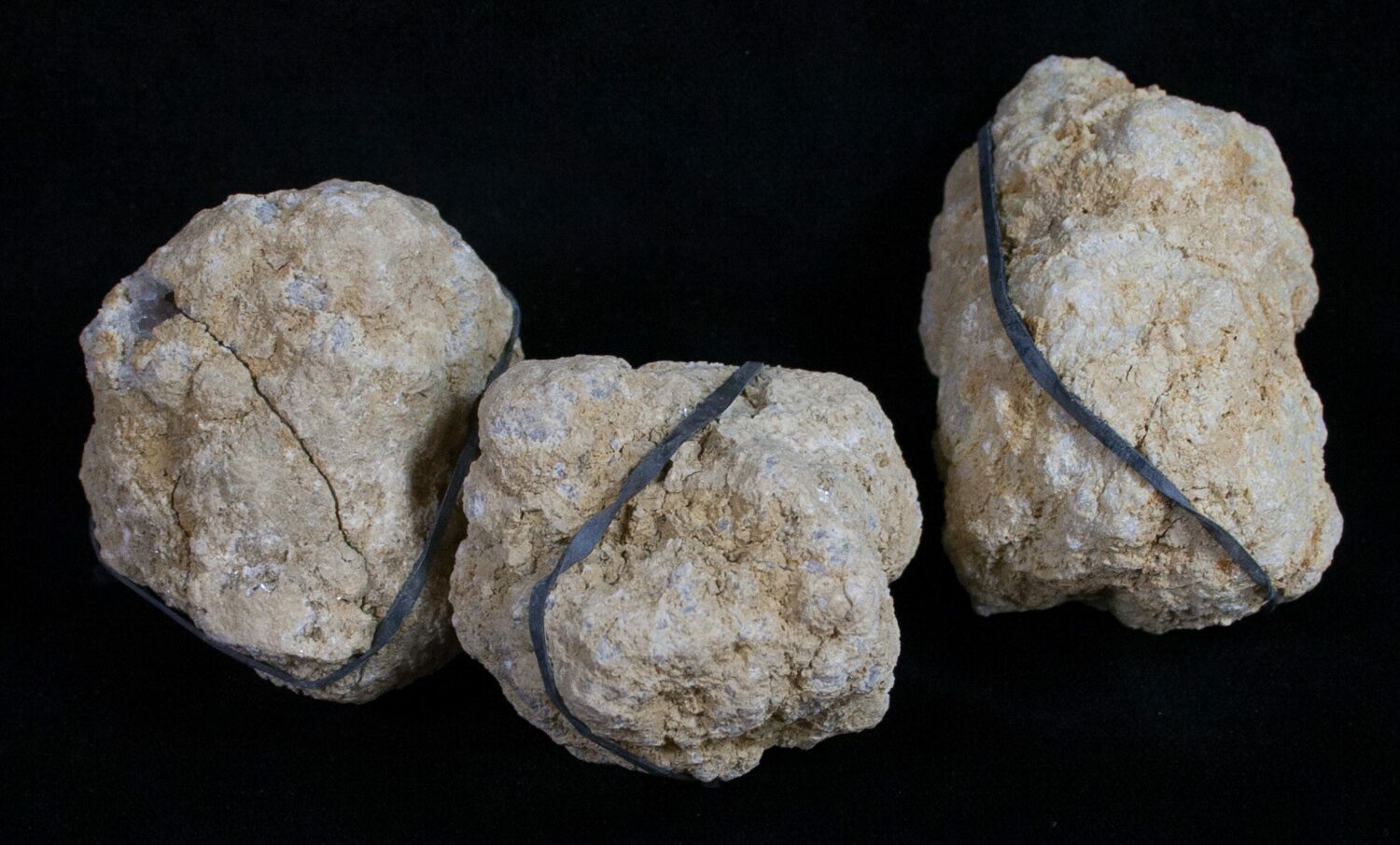 2" Quartz Geodes From Morocco - 3 Pack For Sale - FossilEra.com