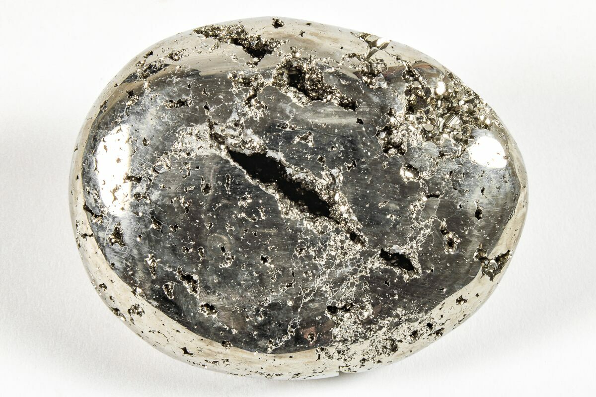 1.7" Polished Pyrite Pocket Stones For Sale - FossilEra.com