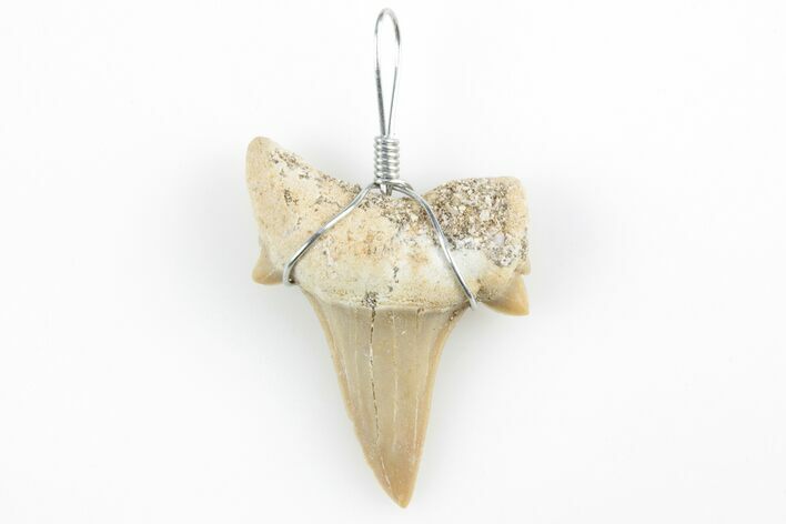 .75" to 1.25" Wire Wrapped Shark Tooth Pendant - Morocco For Sale ...