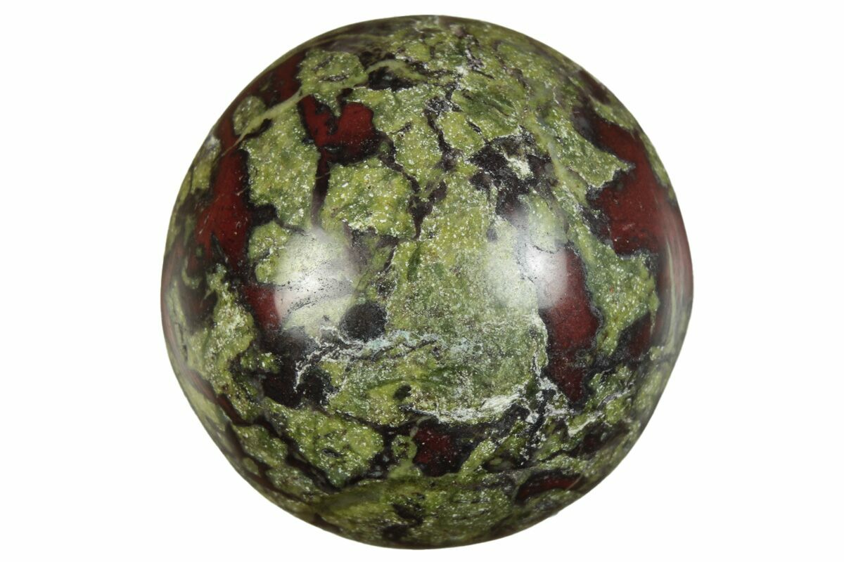 .9" Polished Dragon's Blood Jasper Sphere For Sale - FossilEra.com
