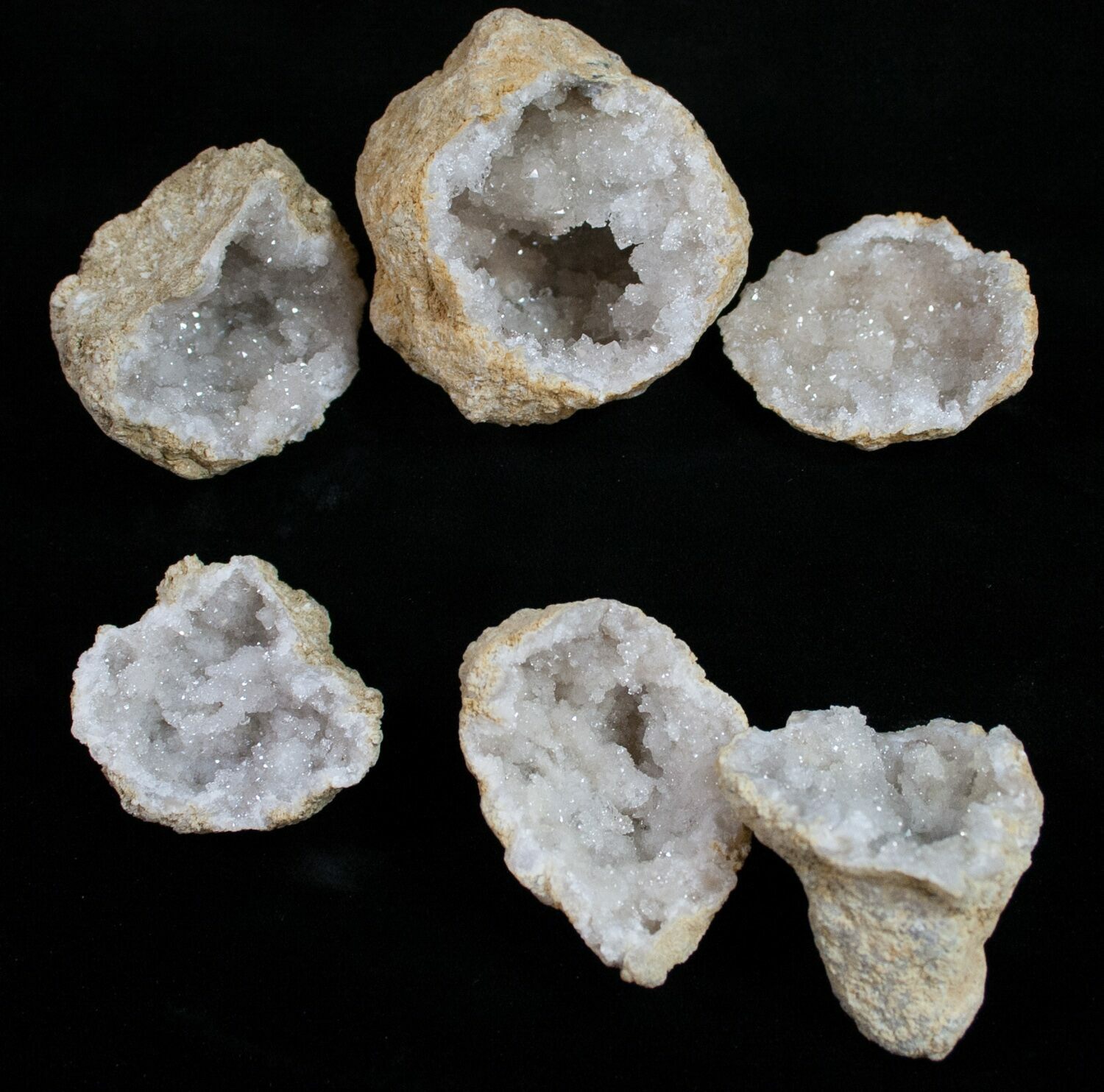Quartz Geodes From Morocco - 10 Pack For Sale - FossilEra.com