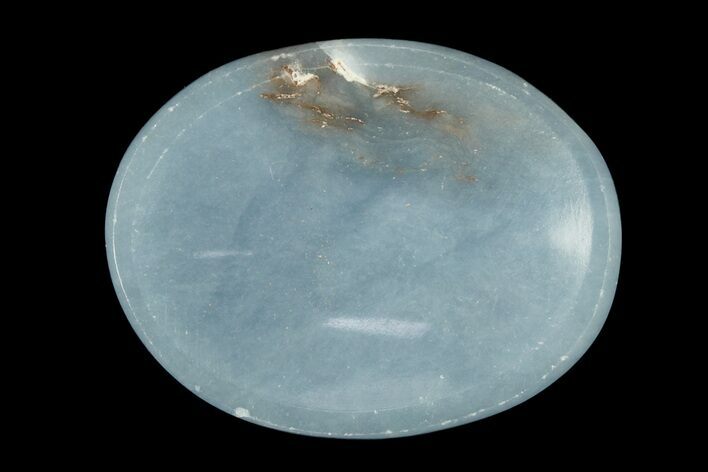 Polished Angelite (Blue Anhydrite) Worry Stones - 1.5" Size For Sale ...