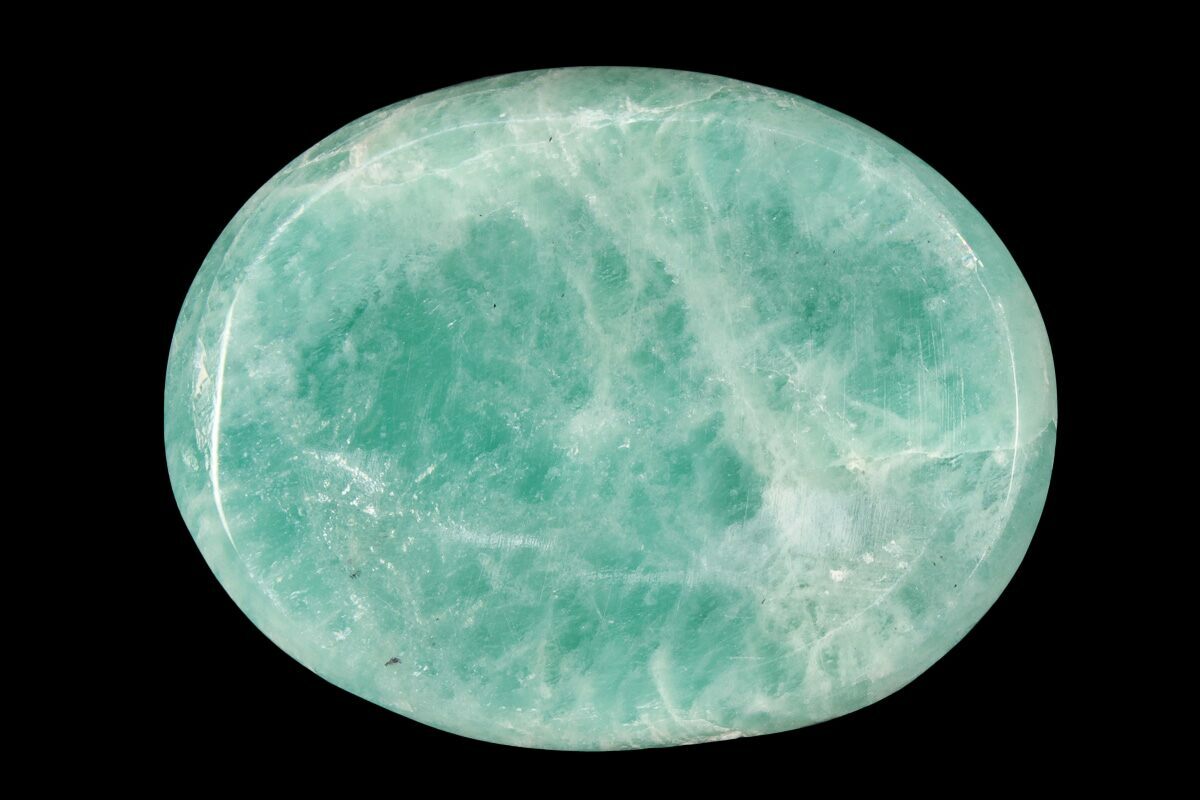 1.5" Polished Amazonite Worry Stones For Sale - FossilEra.com