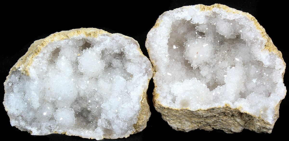 3-4" Unopened Quartz Geode From Morocco - 3 Pack For Sale - FossilEra.com