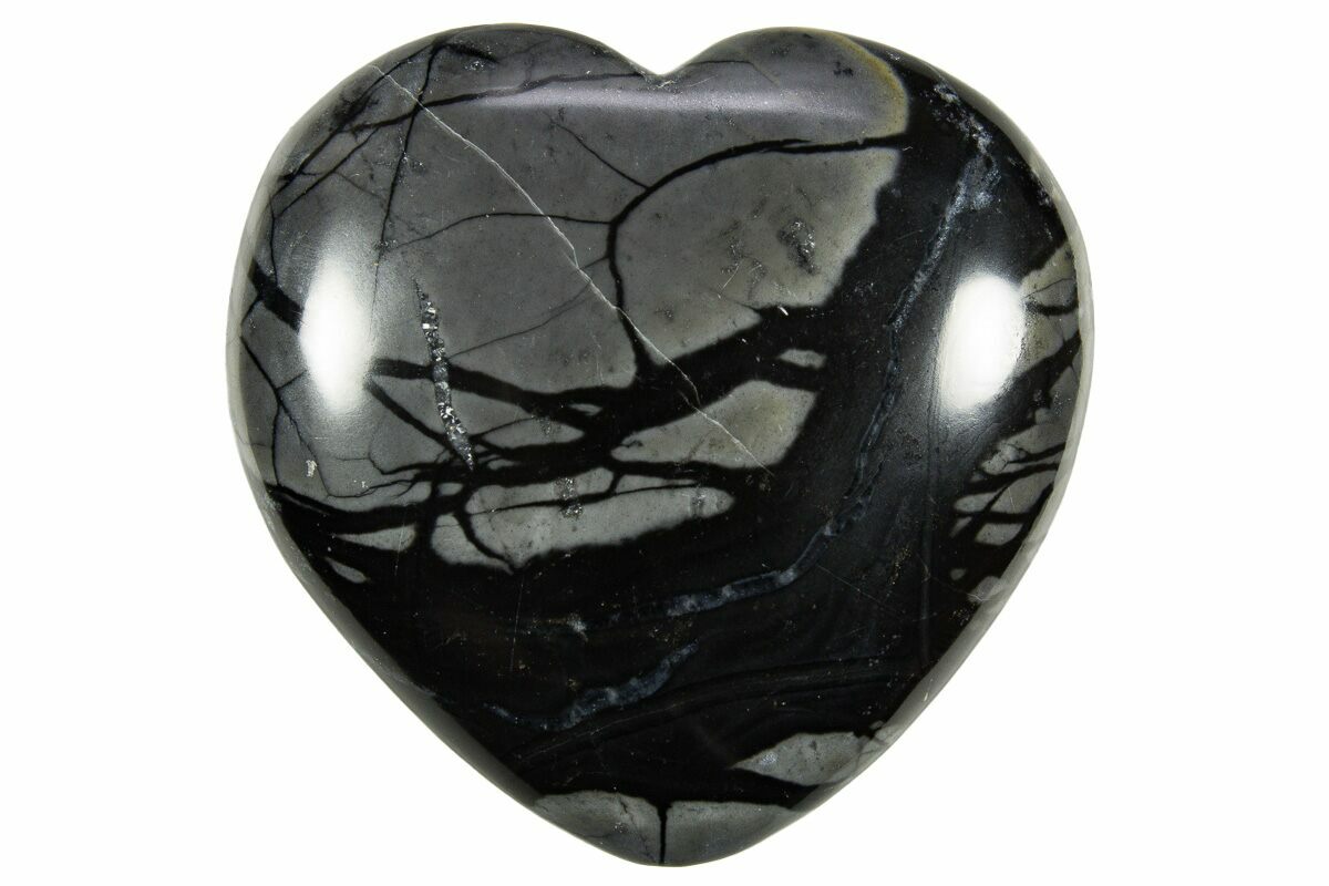 1.7" Polished Picasso Marble Hearts - Utah For Sale - FossilEra.com