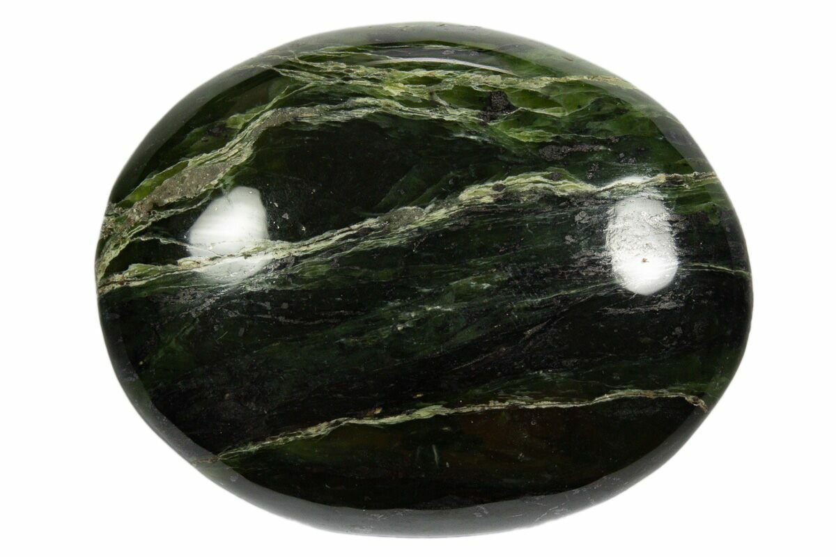 1.7" Polished Polished Jade (Nephrite) Pocket Stones For Sale ...