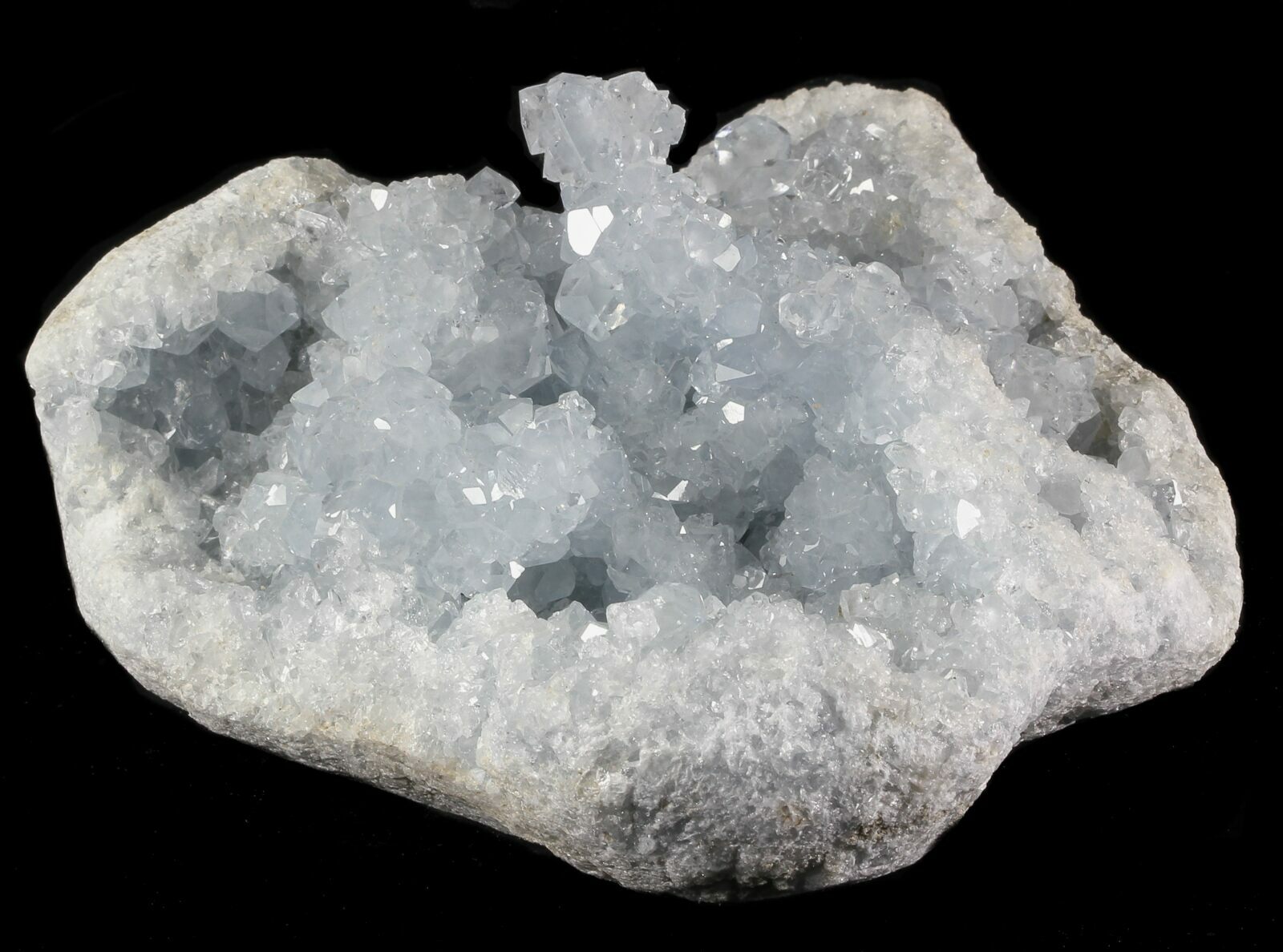 6" Beautiful Blue Celestite Geode - Madagascar For Sale (#31241 ...