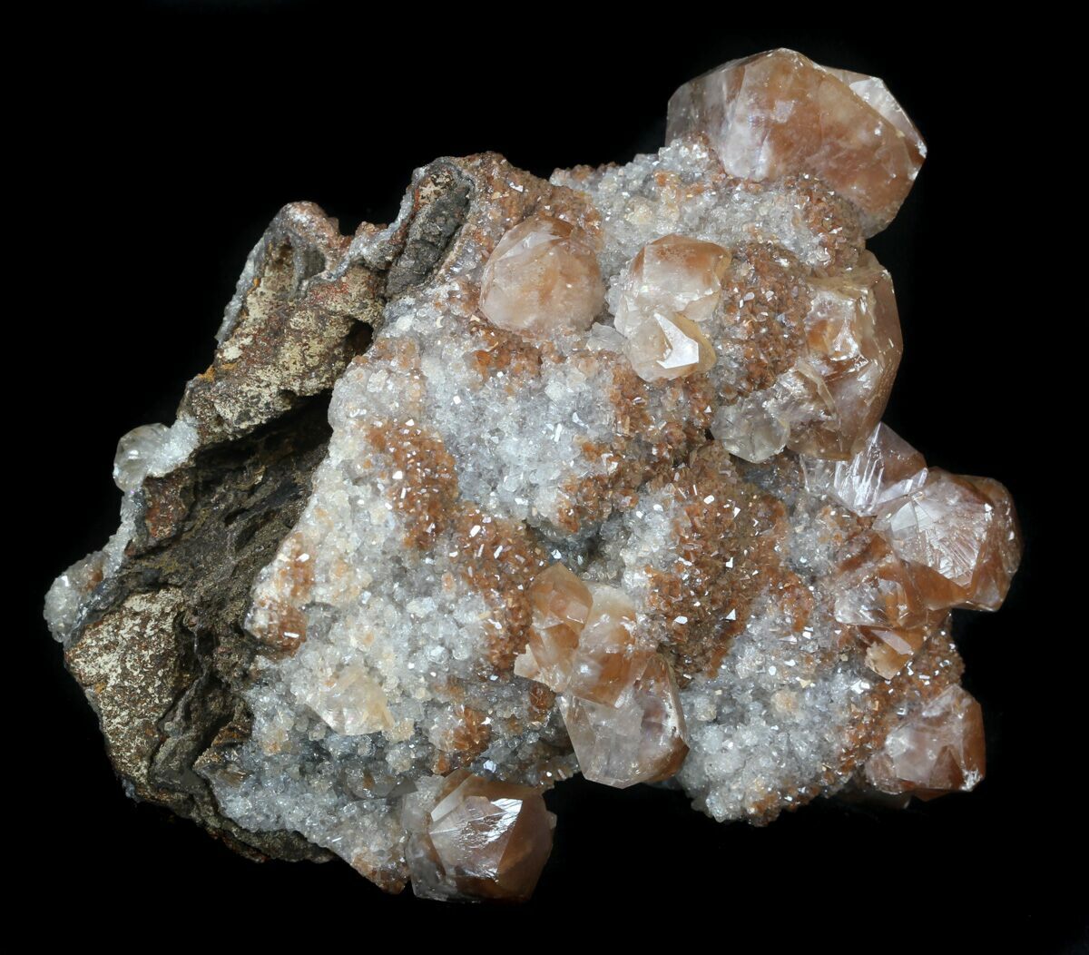 4.6" Beautiful Red Calcite Crystal Cluster - Santa Eulalia For Sale ...