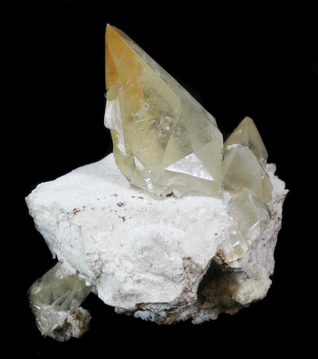 2.6" Gemmy, Twinned Calcite Crystal on Barite - Tennessee For Sale ...