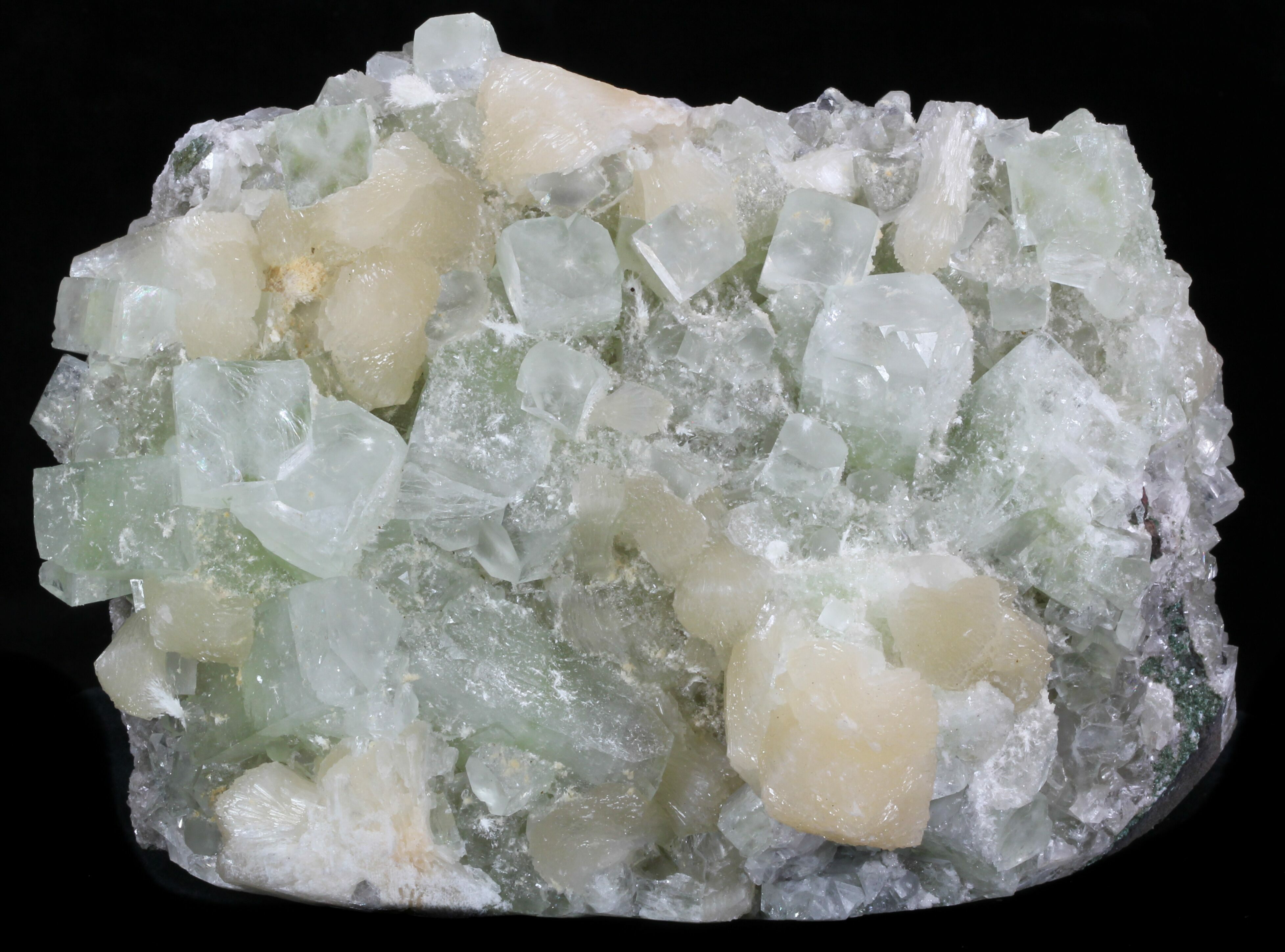 8.2" Stilbite & Apophyllite Crystal Cluster - India For Sale (#33923 ...