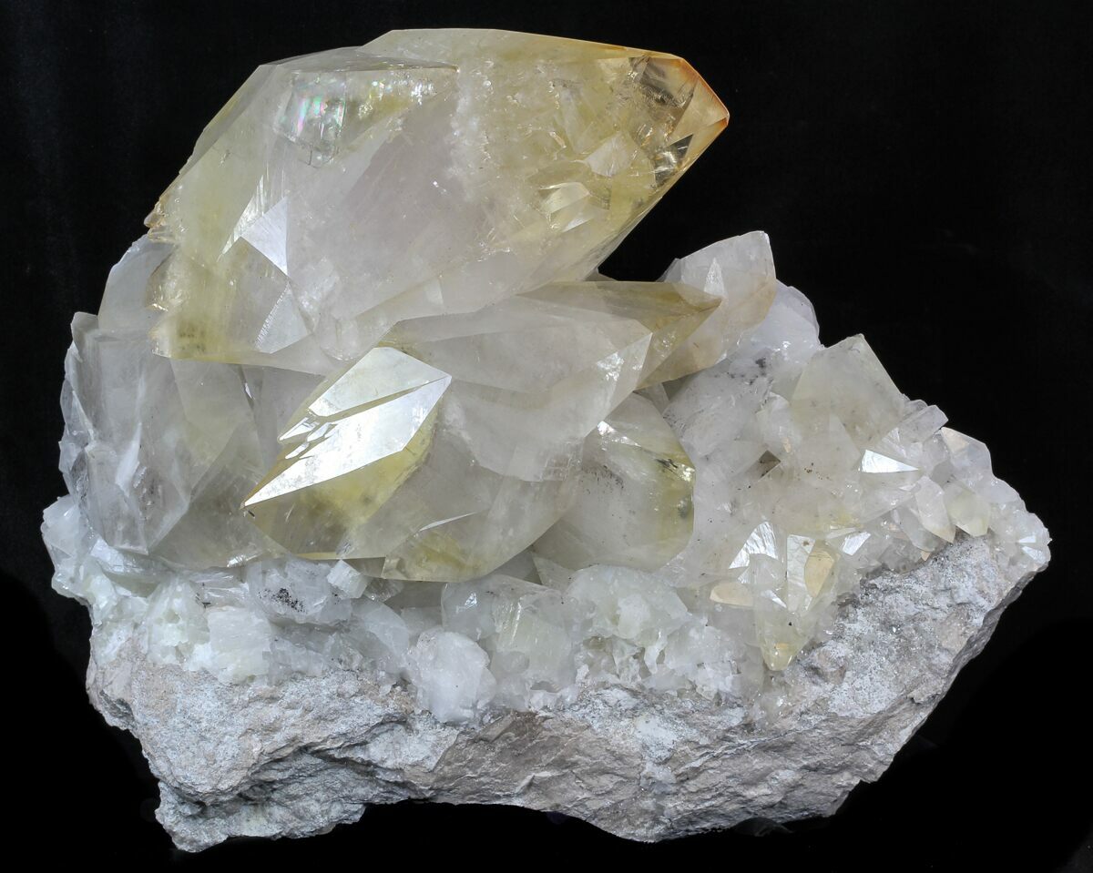 13.5" Giant Twinned Calcite Crystals - Elmwood Mine For Sale (#33893 ...