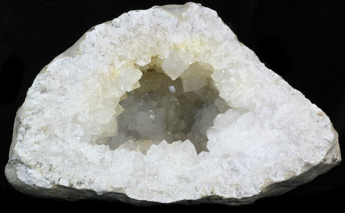 7" Keokuk Geode With Large Crystals (Half) For Sale (#33958 ...