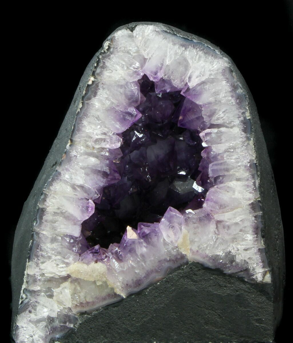 10.7" Dark Amethyst Geode From Brazil - 40 lbs For Sale (#34441 ...