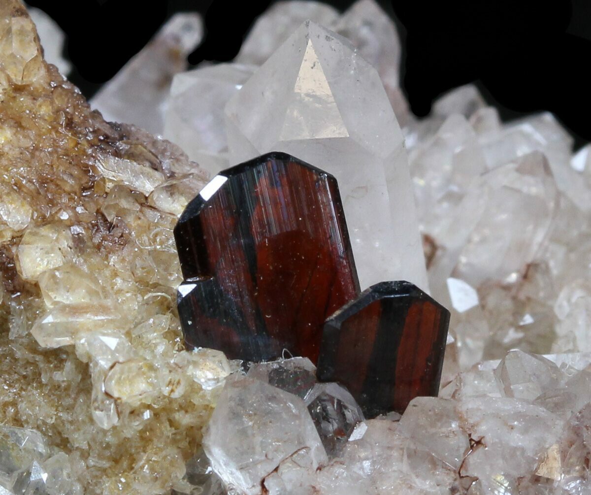 2.7" Brookite Crystals with Quartz on Matrix - Pakistan For Sale ...