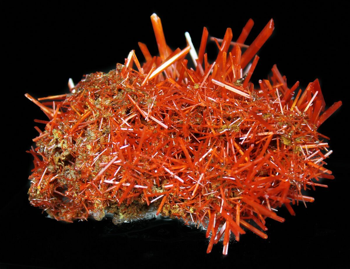 2.3" Bright Orange Crocoite Crystals - Tasmania For Sale (#38902 ...