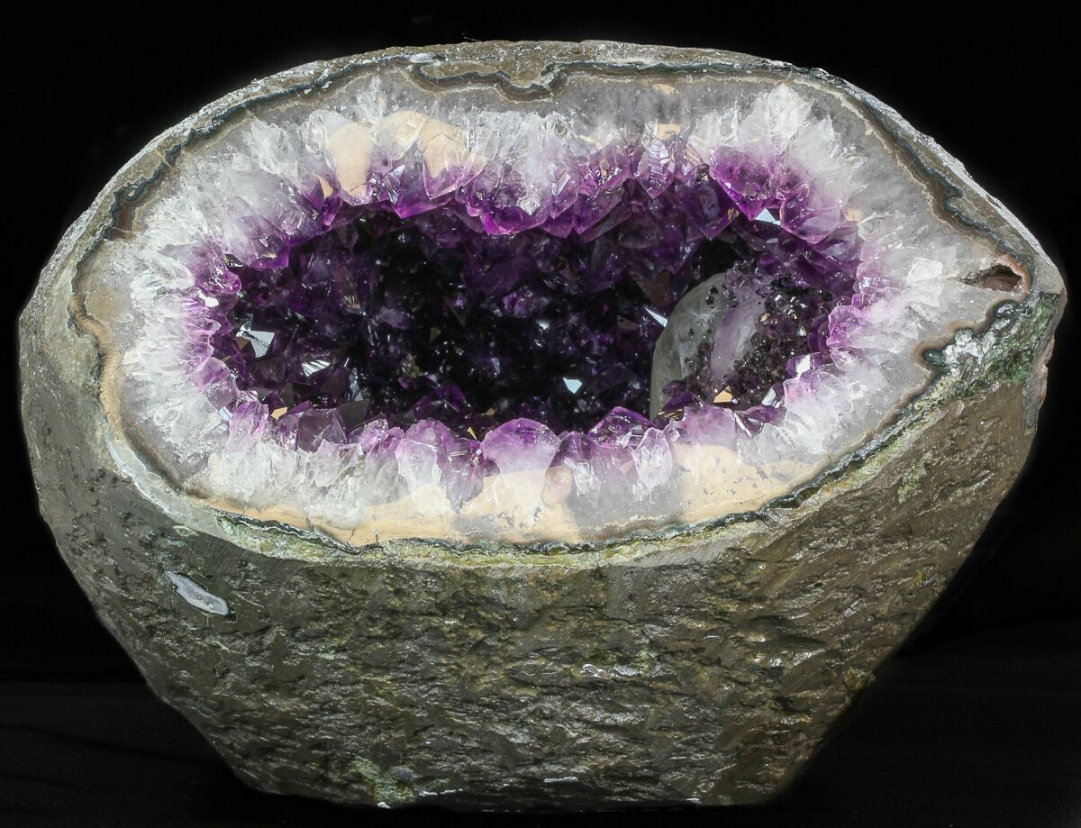 9.8" Dark Amethyst Geode From Uruguay - 22-1/2 lbs For Sale (#41901 ...