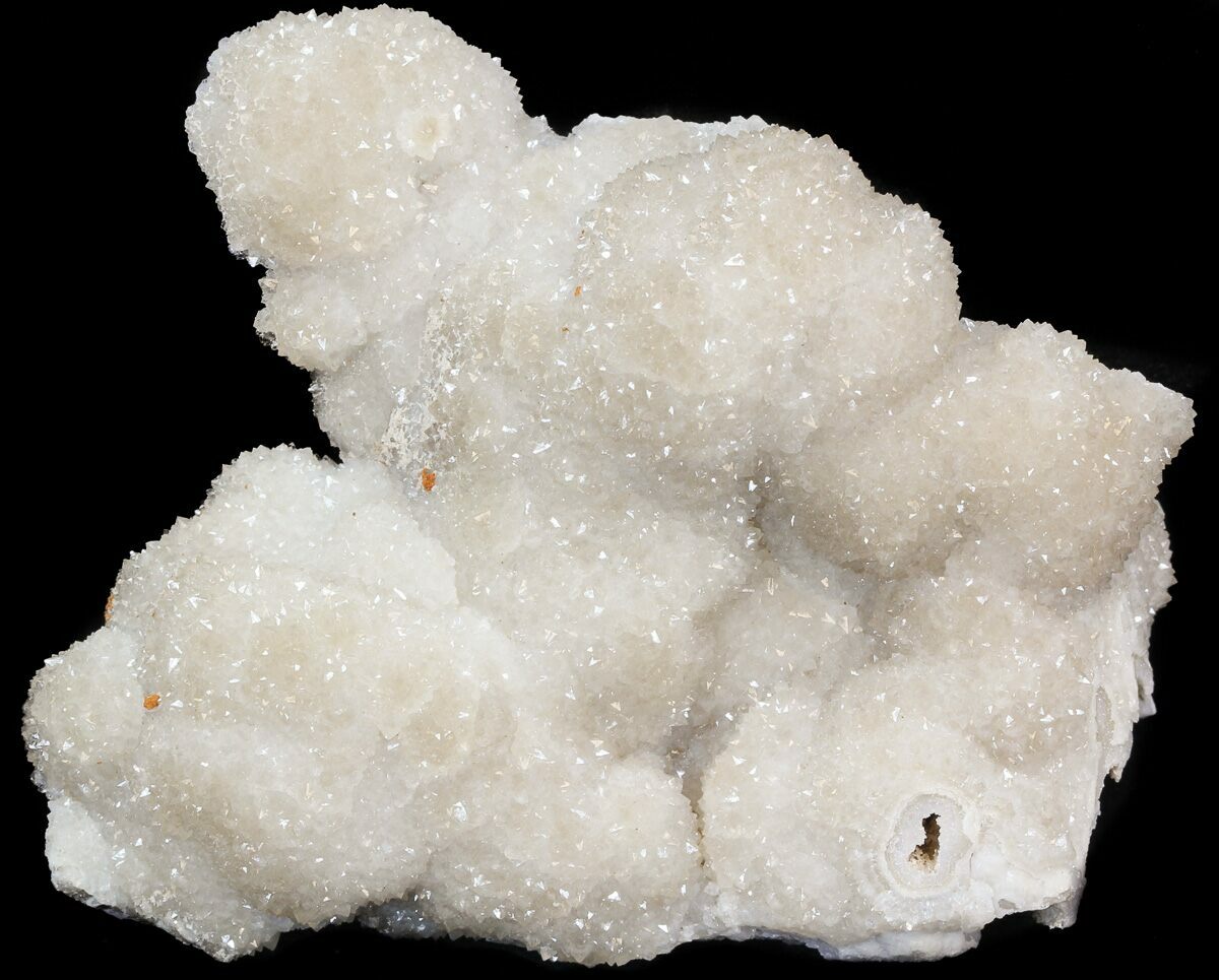 3.9" Druzy Quartz Chalcedony on Lace Agate - Missouri For Sale (#43836 ...