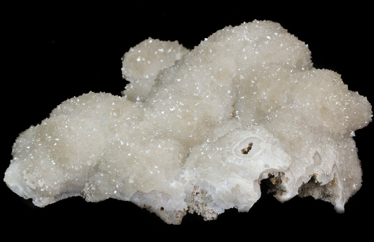 3.9" Druzy Quartz Chalcedony on Lace Agate - Missouri For Sale (#43836 ...