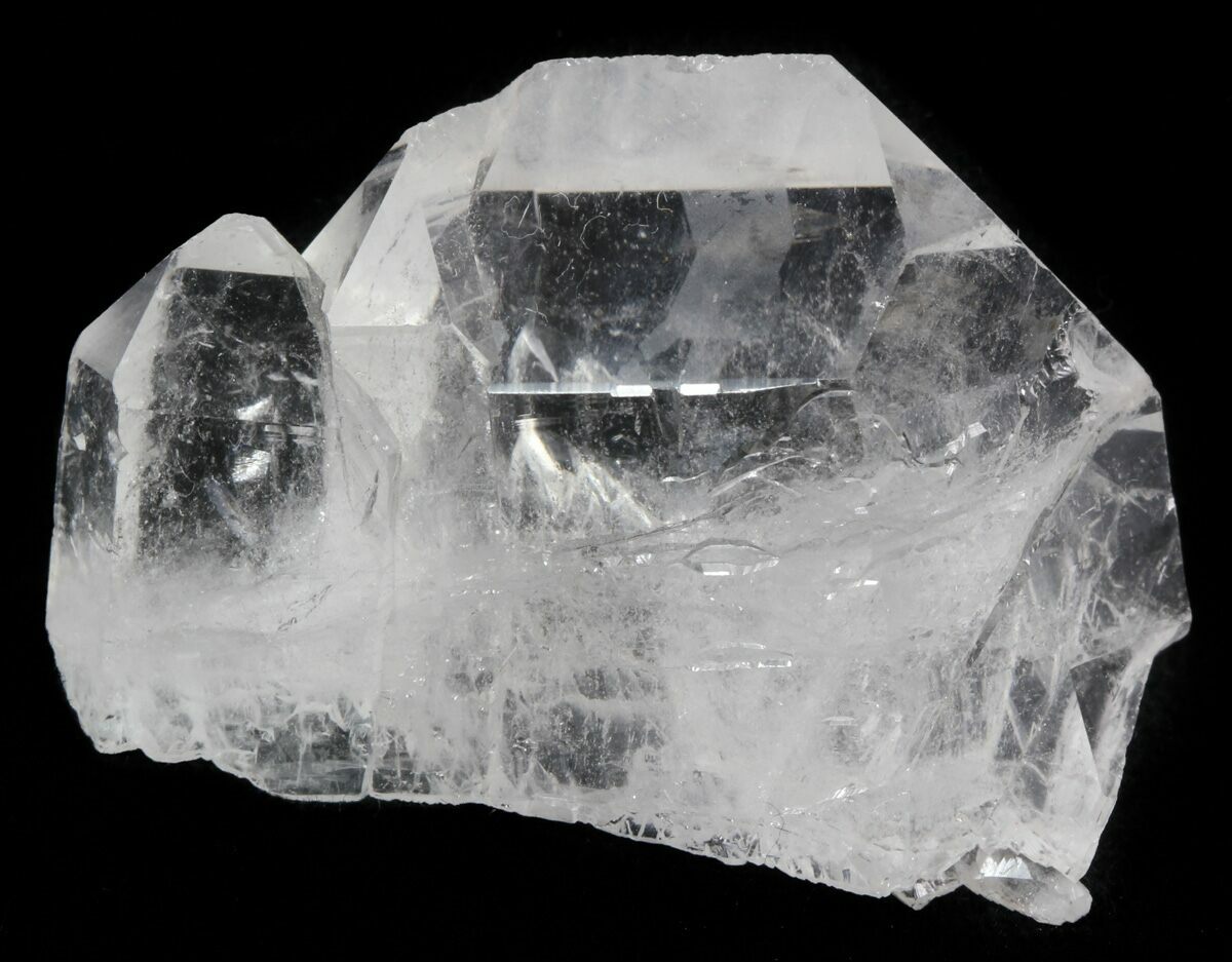 1.5" Clear Quartz Crystal Cluster - Brazil For Sale (#48599 ...