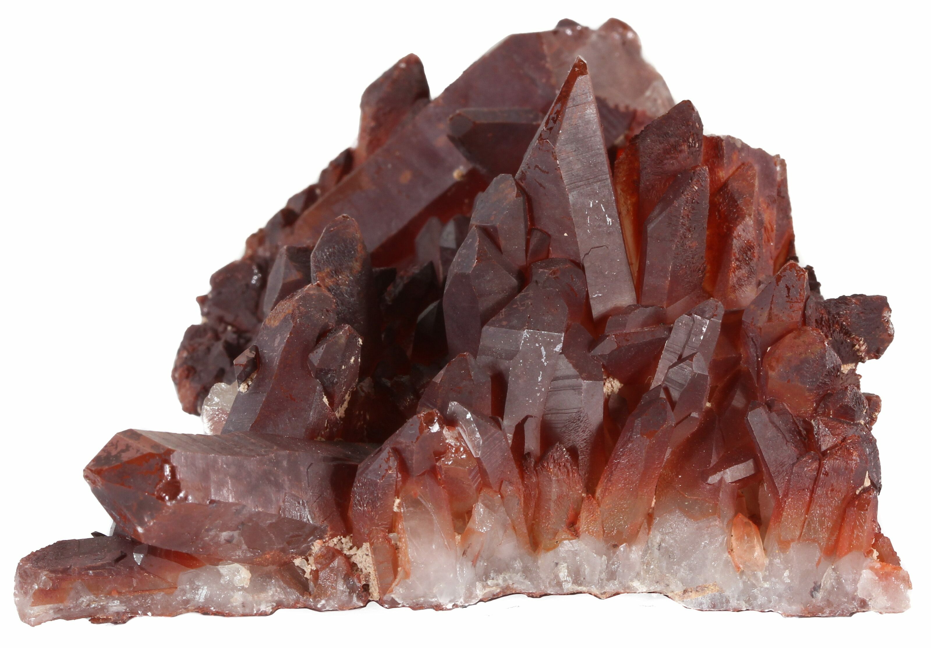 2.9" Natural Red Quartz Crystal Cluster - Morocco For Sale (#51556 ...