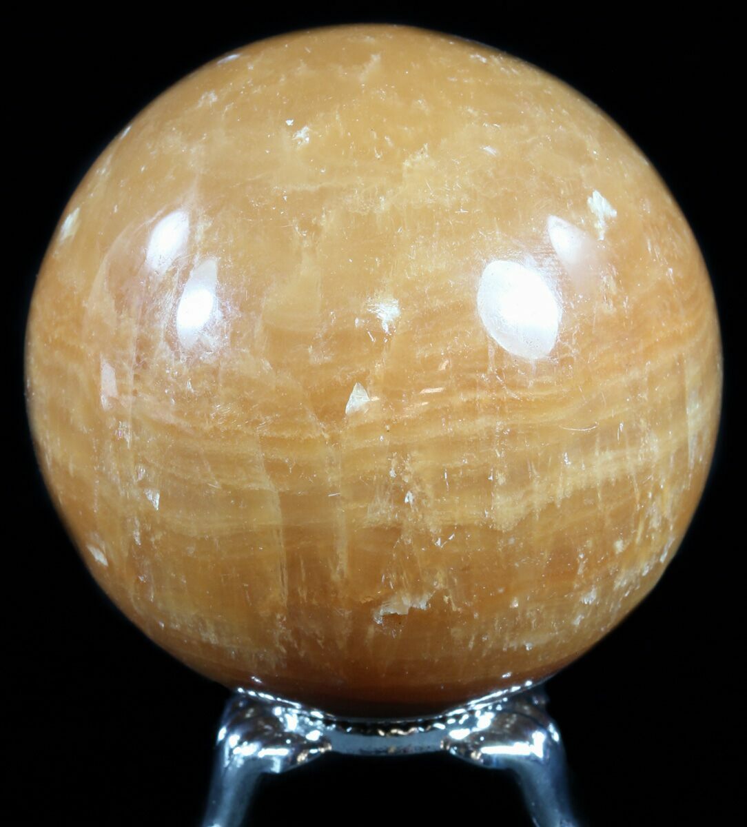 Orange Calcite Sphere