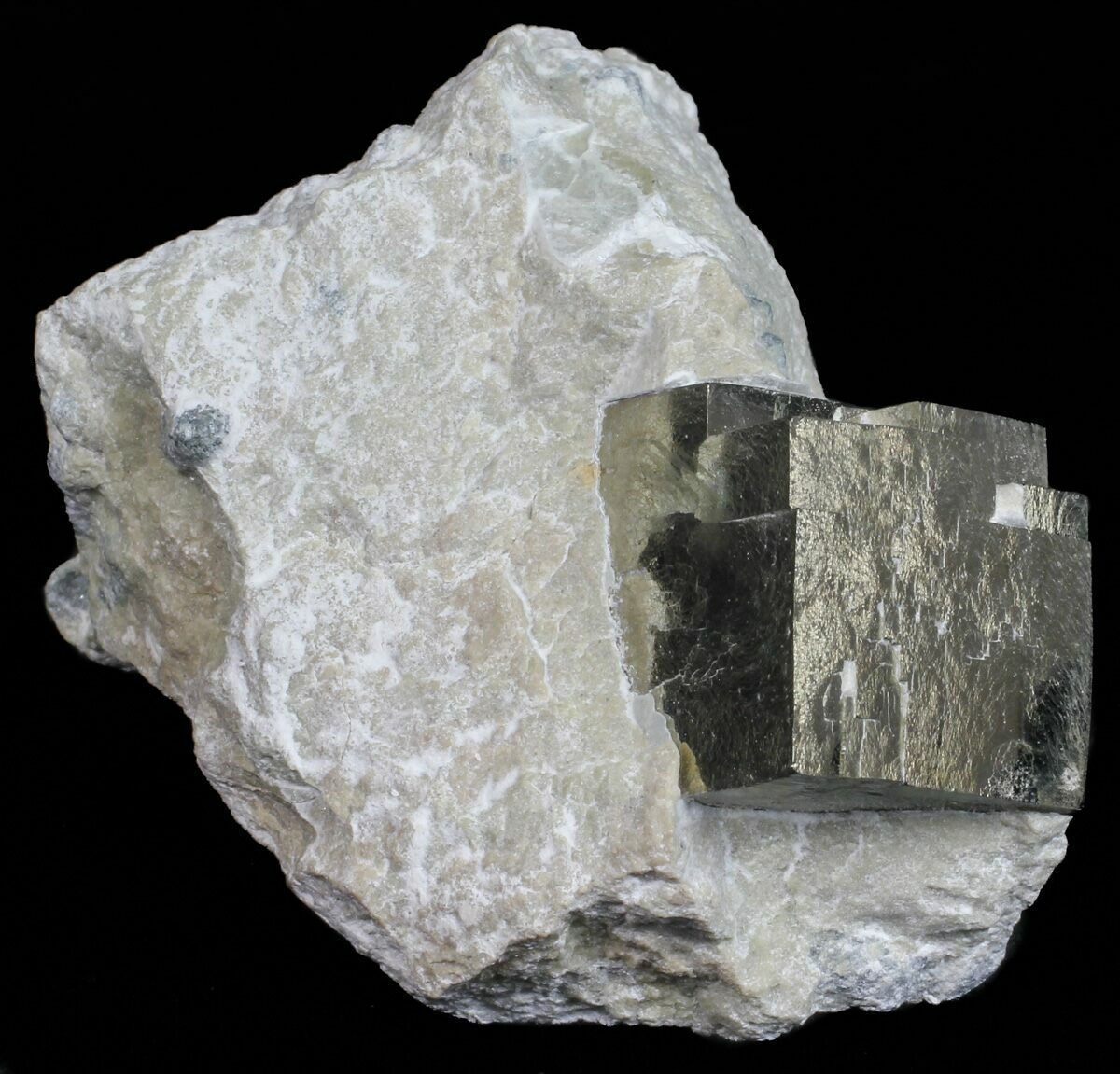 .6" Golden Pyrite Cube In Rock - Navajun, Spain For Sale (#57749 ...
