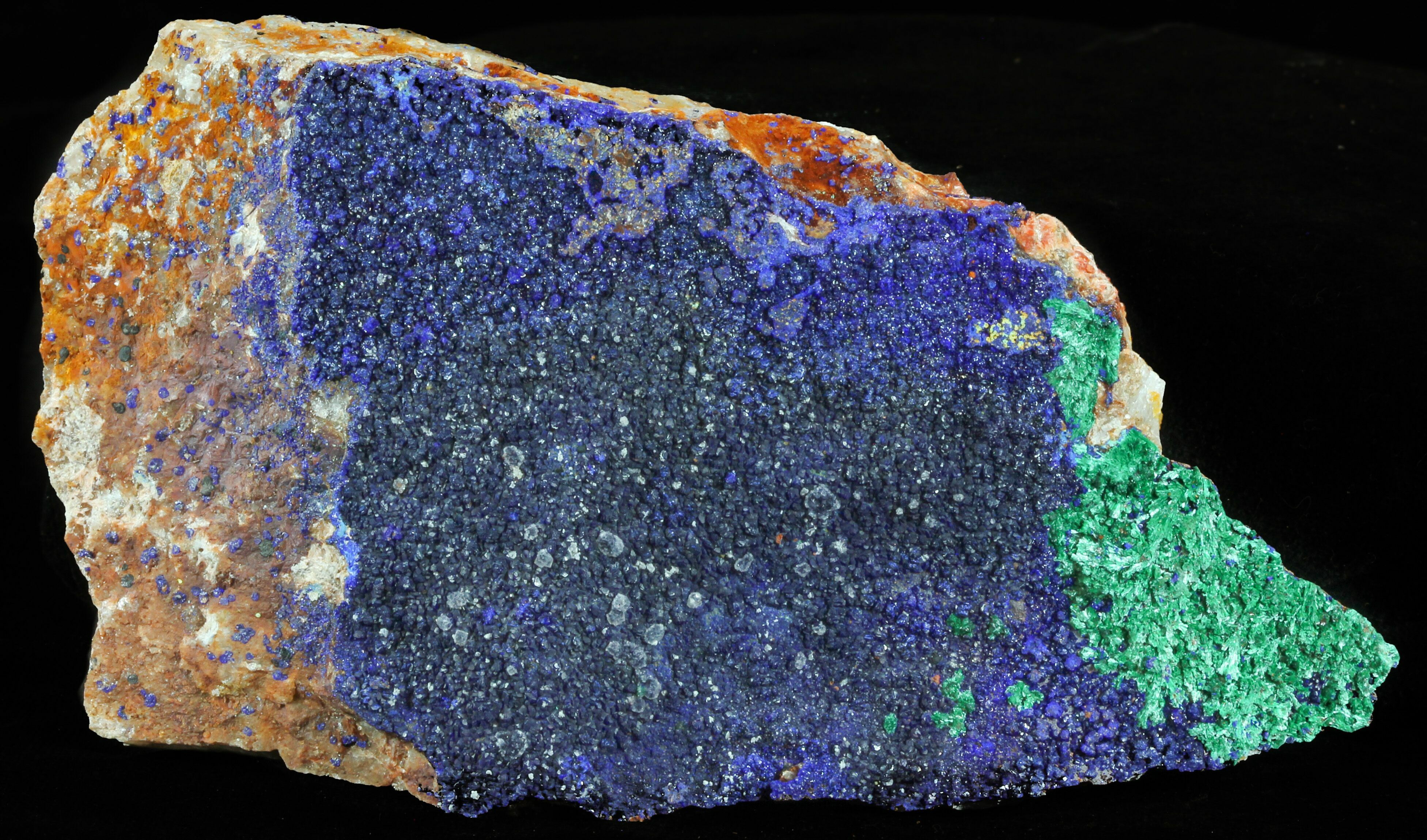 5.4" Malachite with Azurite Crystal Specimen - Morocco For Sale (#60732 ...