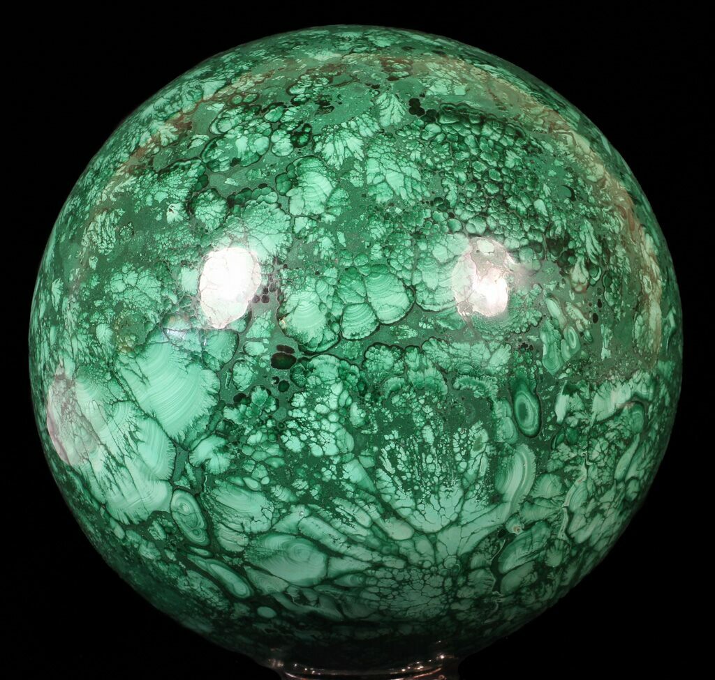 Huge, 6" Polished Malachite Sphere - Reduced Price For Sale (#62978 ...