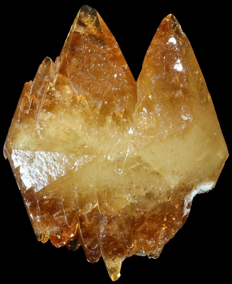 6.2" Gemmy, Twinned Calcite Crystals - Elmwood Mine For Sale (#63368 ...