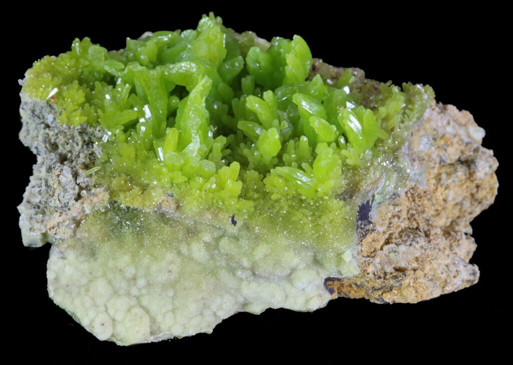 1.8" Pyromorphite Crystal Cluster - China For Sale (#63702) - FossilEra.com
