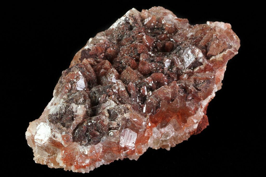 2.6" Red Calcite Crystal Cluster - Mexico For Sale (#72010) - FossilEra.com