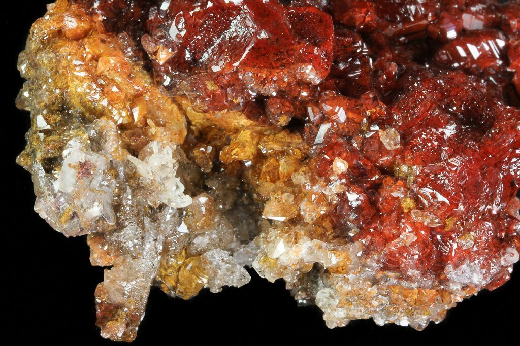 2.4" Red Calcite Crystal Cluster - Mexico For Sale (#72011) - FossilEra.com
