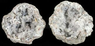 Pyrolusite Spray In Quartz Geode - Exceptional Specimen For Sale ...