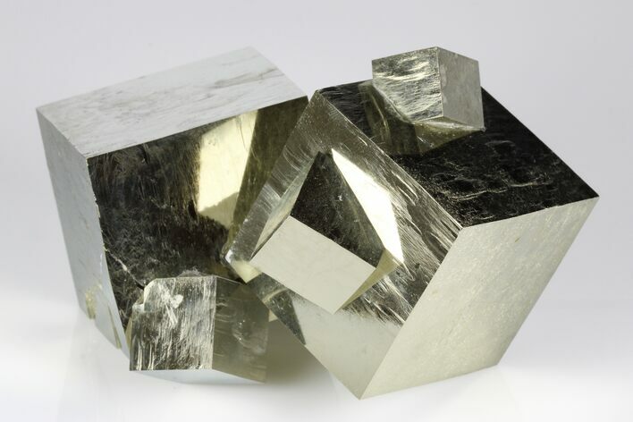 4.6" Natural Pyrite Cube Cluster - Huge Cubes! For Sale (#178883 ...